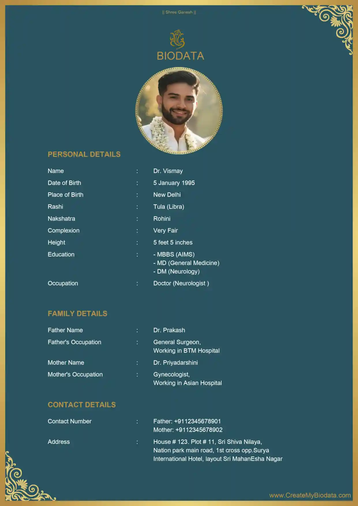 Marriage Biodata Form Download Pdf Marriage Biodata